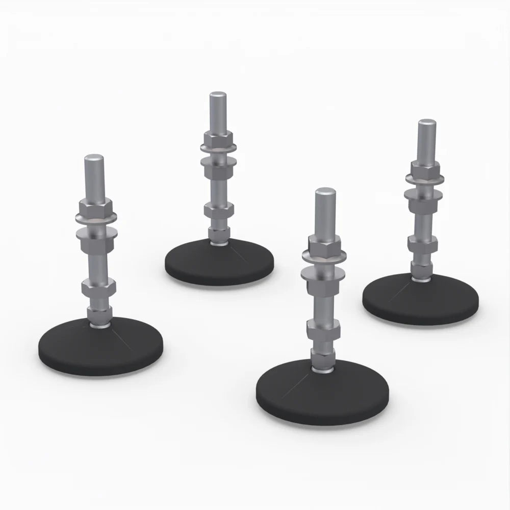 Adjustable Leveling Feet | M12 (4-Pack) | Sim Racing – All in 1 Gaming