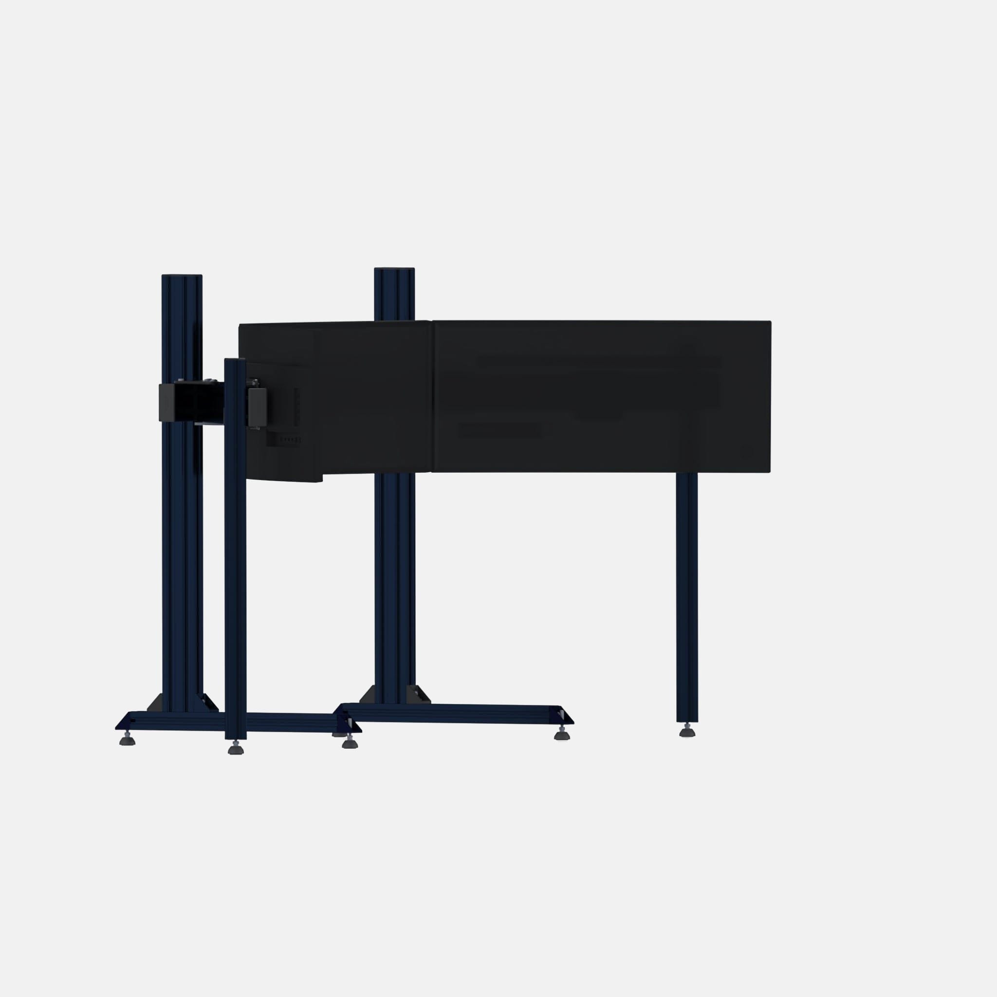 Support Bars for Triple Monitor Mount - All in 1 Gaming